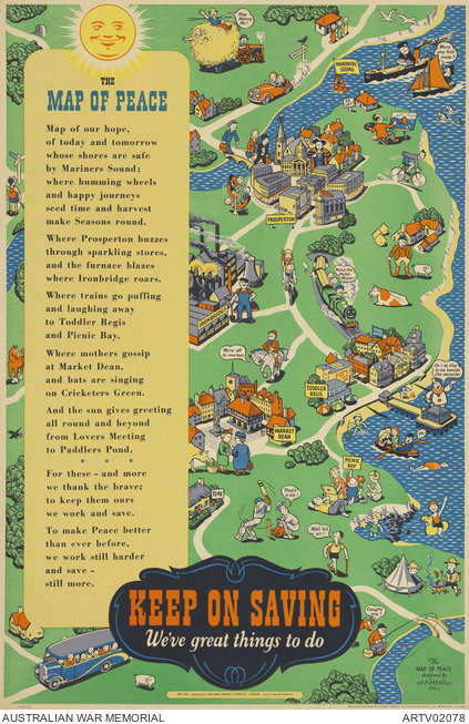 The Map of Peace... Keep On Saving, We've Great Things to Do ...