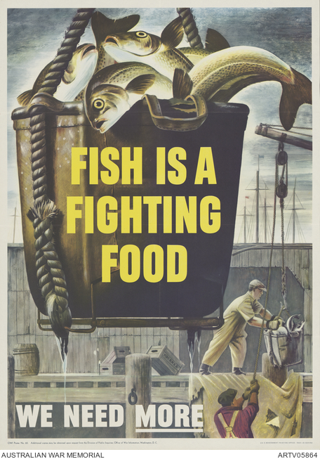 Fish is a Fighting Food : We Need More | Australian War Memorial