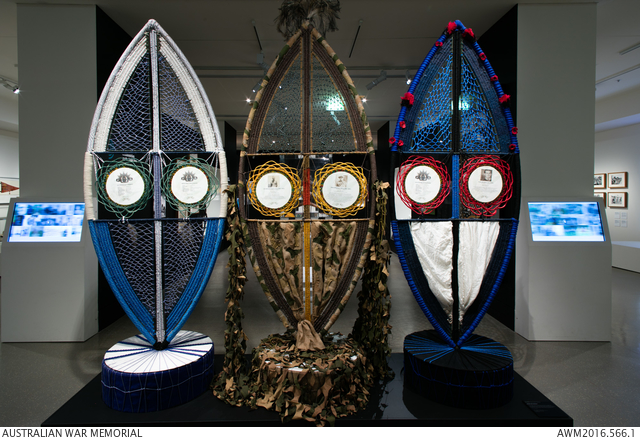 Shields and coolamons | Australian War Memorial