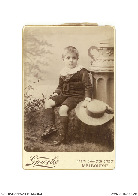 Studio portrait of Frederick Wilberforce Alexander (Fred) Steele ...