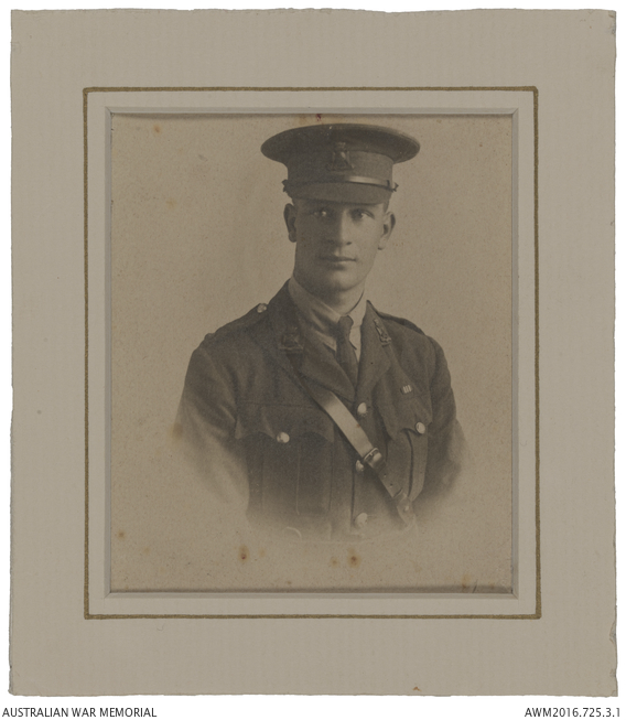 Studio portrait of 2nd Lieutenant John Charles Kemp MM, 1st Battalion ...