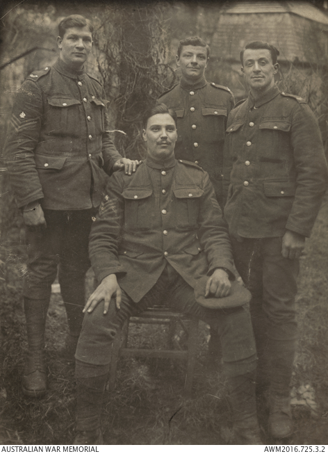 Informal outdoor portrait of Staff Sergeant John Charles Kemp MM, The ...