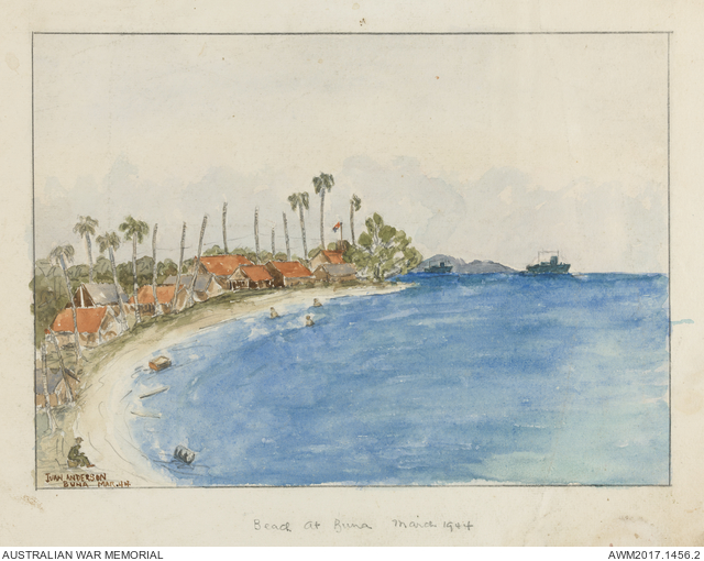 Buna Beach, March 1944 | Australian War Memorial
