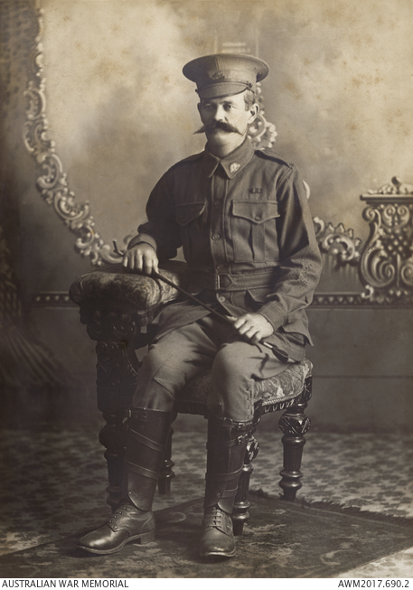 Studio portrait of 37317 Private Martin Christiansen | Australian War ...
