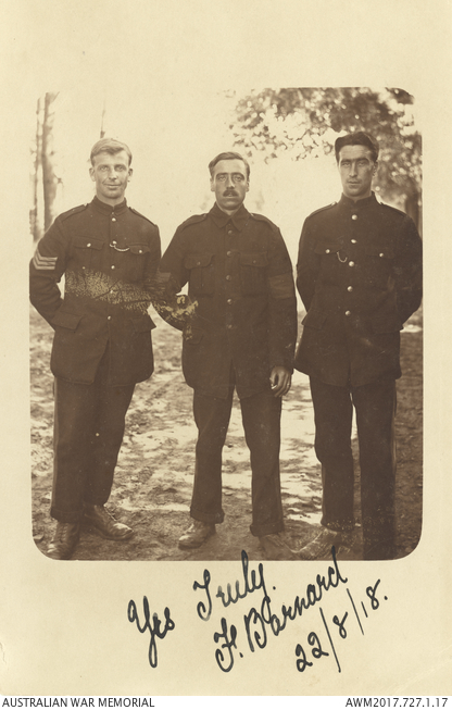 Photographs relating to 3069 David George Horwood 50th Battalion ...