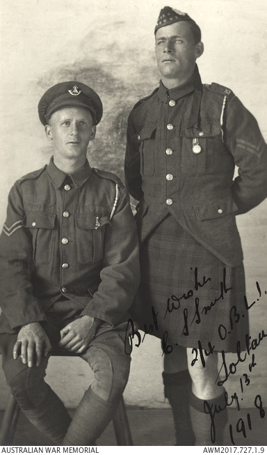 Photographs relating to 3069 David George Horwood 50th Battalion ...