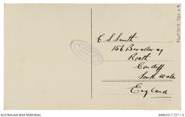 Photographs relating to 3069 David George Horwood 50th Battalion ...
