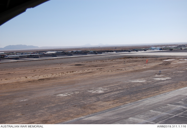 Image taken by a member of 633.7 from the ramp of Australian Army ...