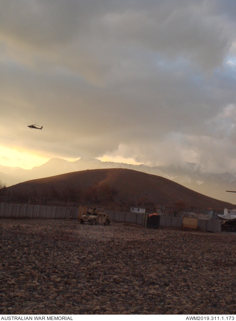 Taken on the Ground at FOB Mizan from the cockpit of Australian Army ...