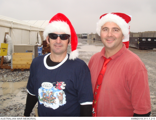 Captain Steven Fazel and Major Jason Duggan, both of C Squadron, 5th ...