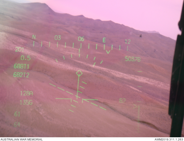 Image taken by Capt Jason Otter non-flying pilot and Qualified Helicopter Instructor (QFI ...