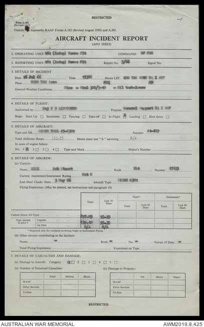 AWM289 38 - [161 Independent Reconnaissance Flight (161 Indep Recce Flt ...