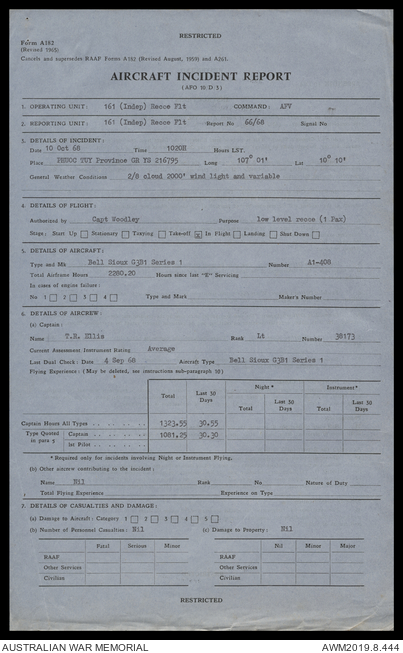 AWM289 64 - [161 Independent Reconnaissance Flight (161 Indep Recce Flt ...