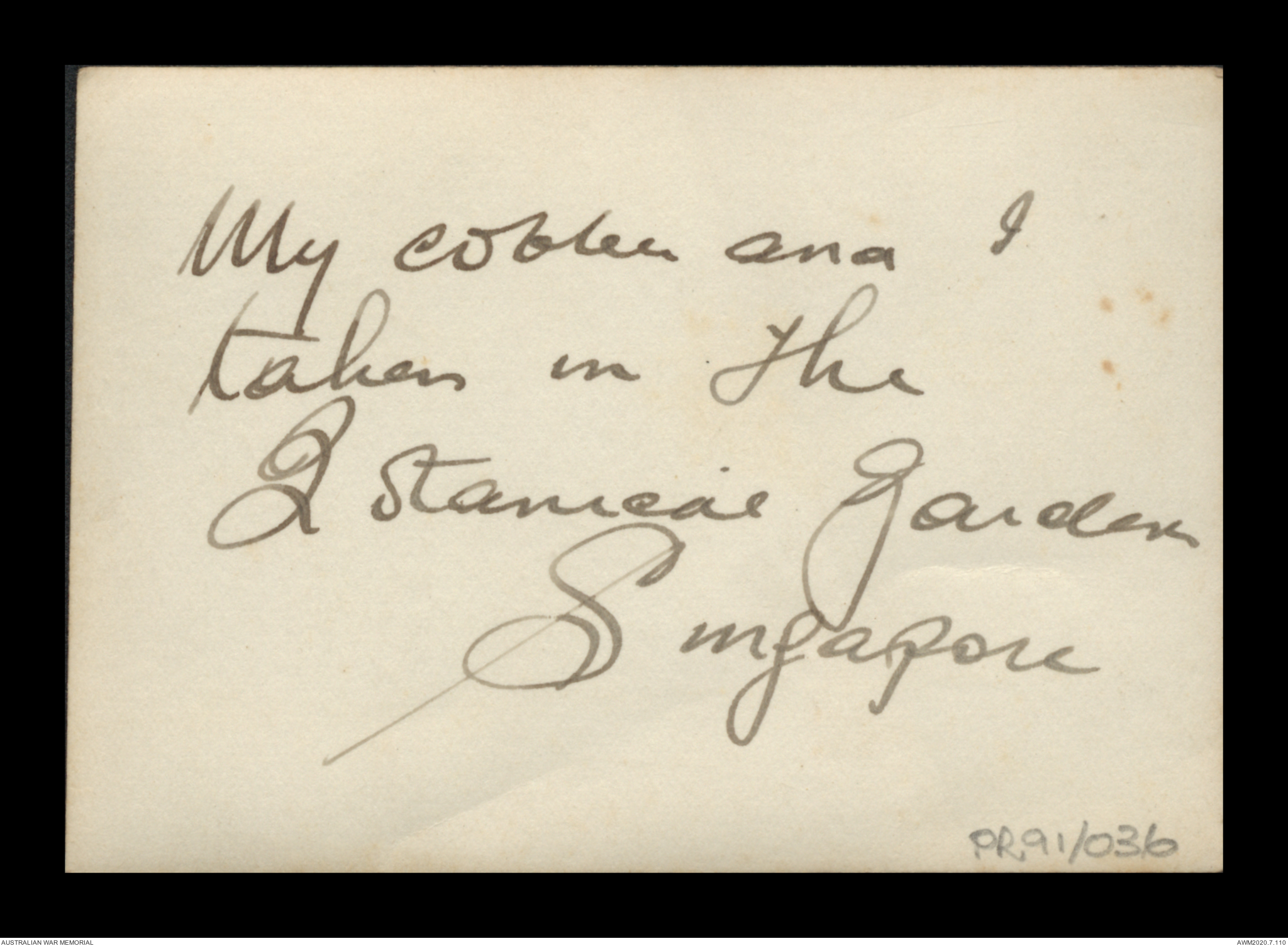 Wallet 1 of 1 - Papers relating to the Second World War service of ...