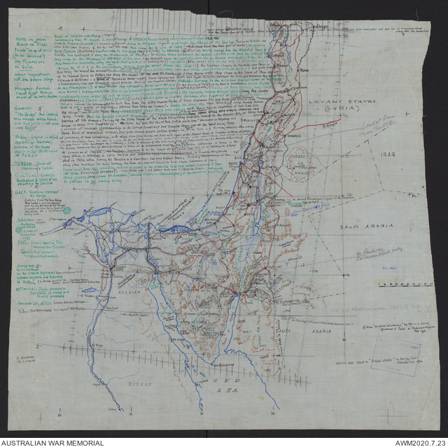Sketch map covering operational area of the Australian Railway ...