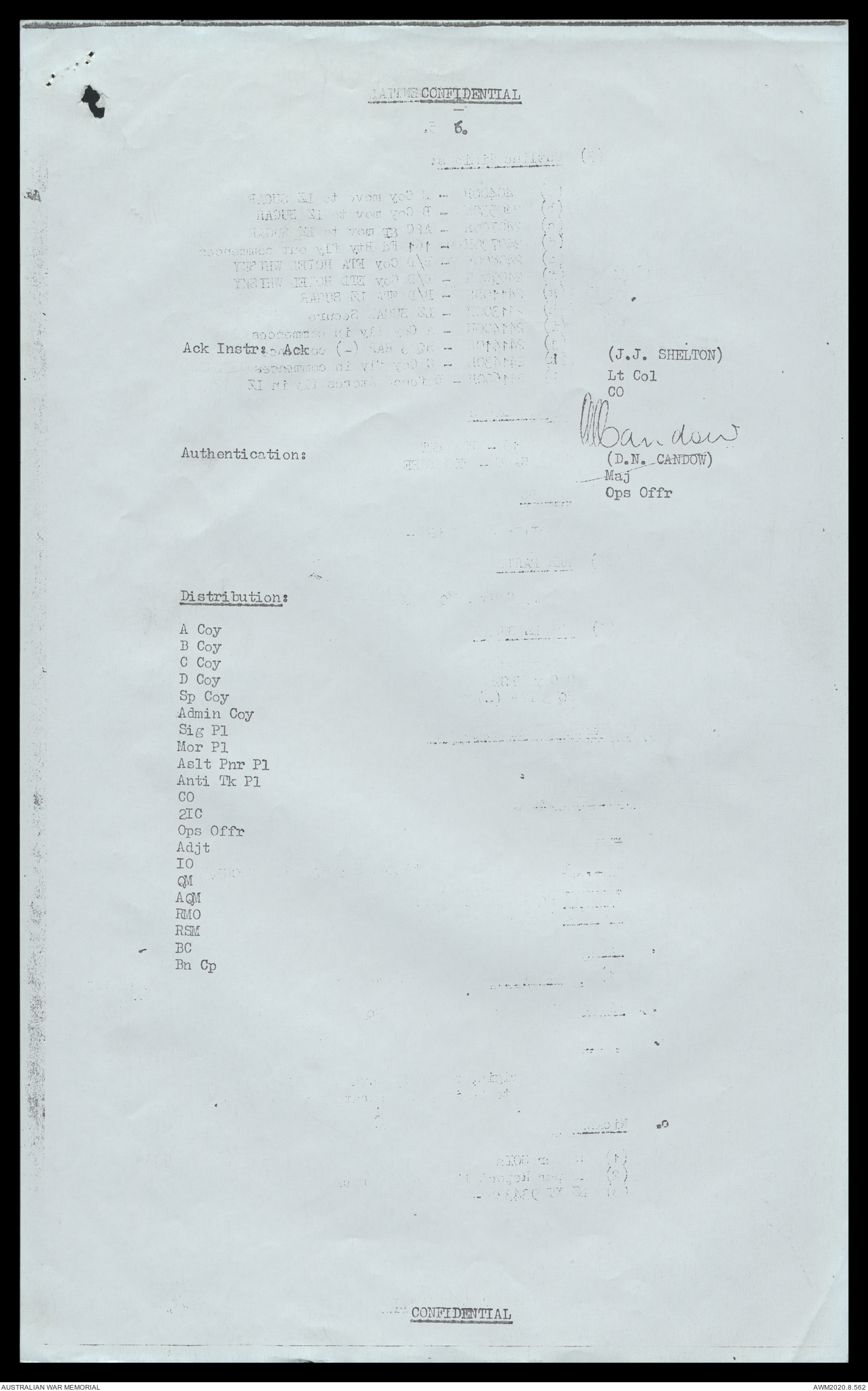 AWM102 28 - [Miscellaneous records of the Australian Army relating to ...