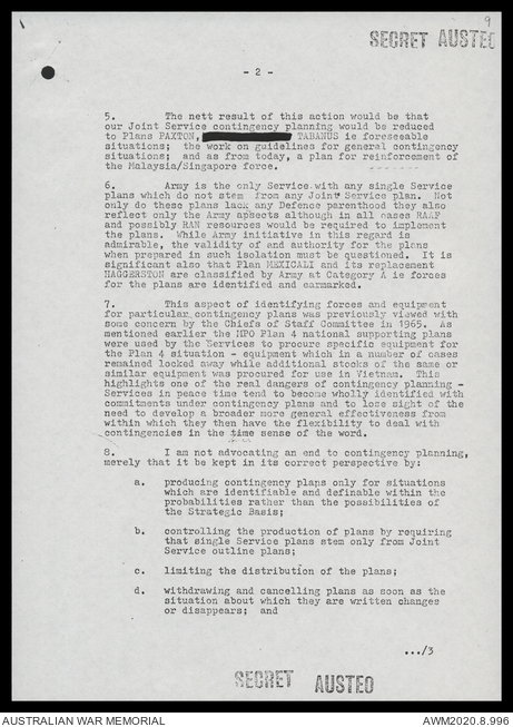 AWM122 68/4004 - [Department of Defence, Joint Planning Committee ...