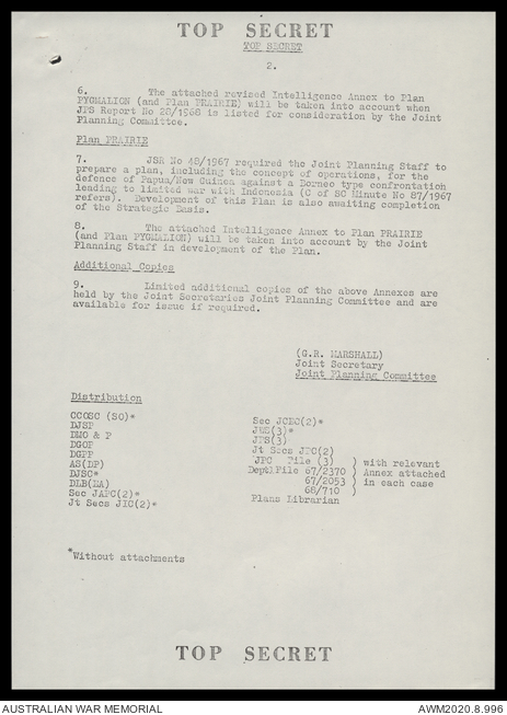 AWM122 68/4004 - [Department of Defence, Joint Planning Committee ...