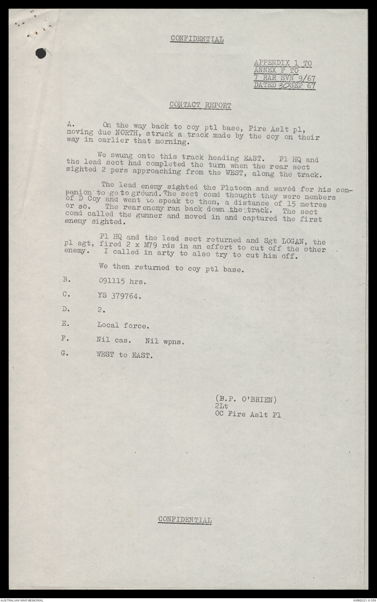 AWM117 52 - [Headquarters 1st Division (HQ 1 Div) - unregistered item ...