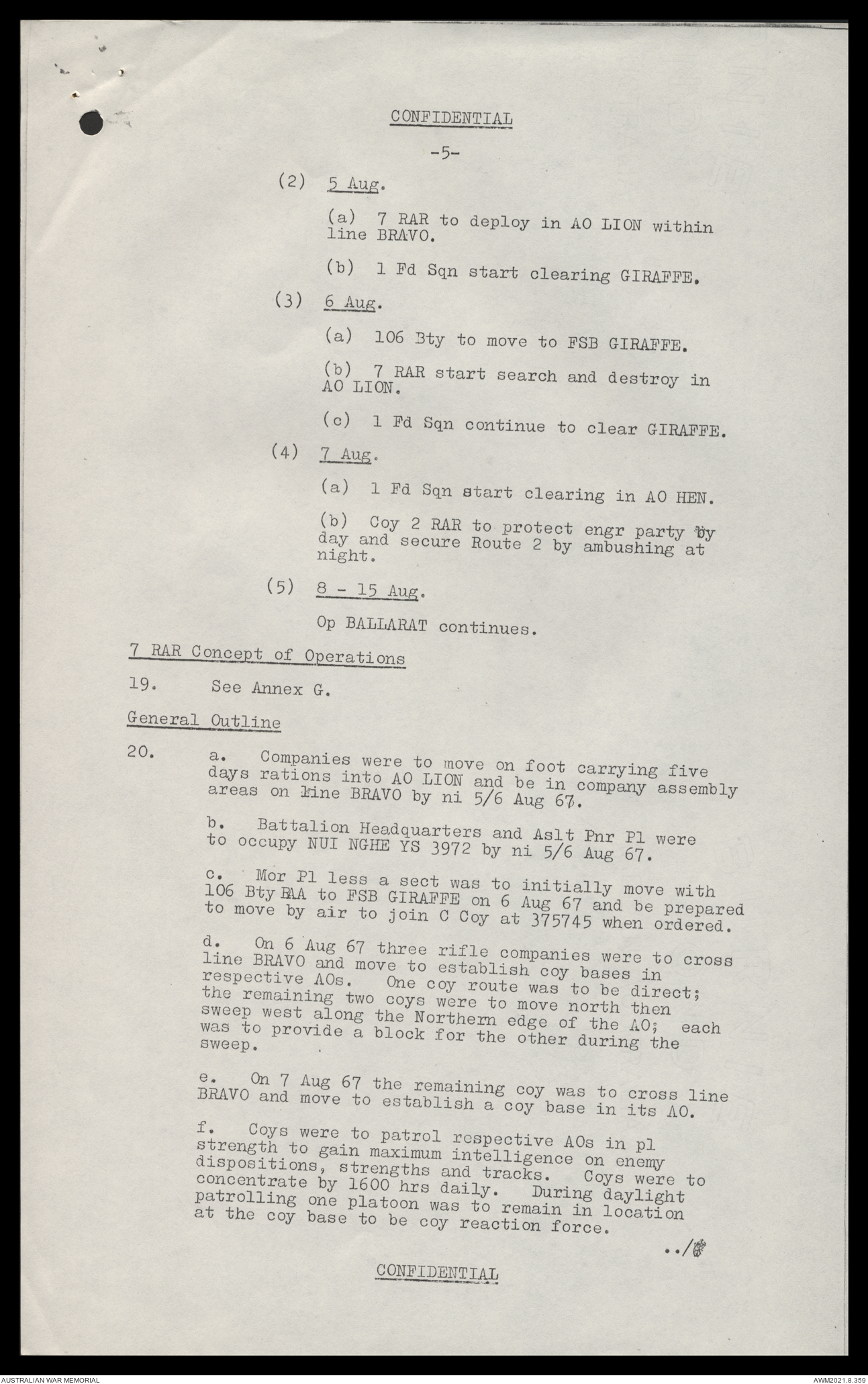 AWM117 52 - [Headquarters 1st Division (HQ 1 Div) - unregistered item ...