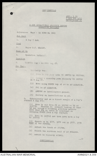 AWM117 52 - [Headquarters 1st Division (HQ 1 Div) - unregistered item ...