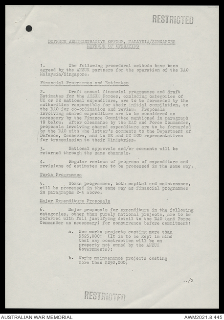 AWM122 71/1035 - [Department of Defence, Joint Planning Committee ...