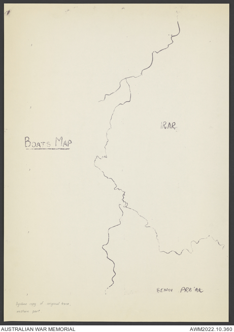 TAOR boundaries, Malayan Emergency, Perak, Malaya | Australian War Memorial