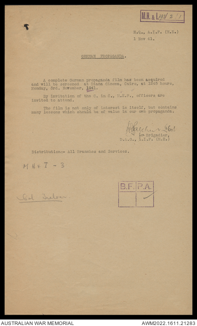 AWM315 691/001/001 - [Australian War Memorial registry file - Second ...