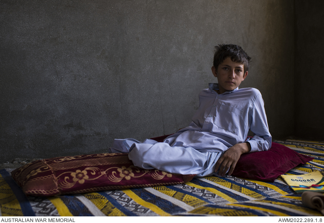 At the home of the Mirza Gul family in the village of Saed Tuba in the ...