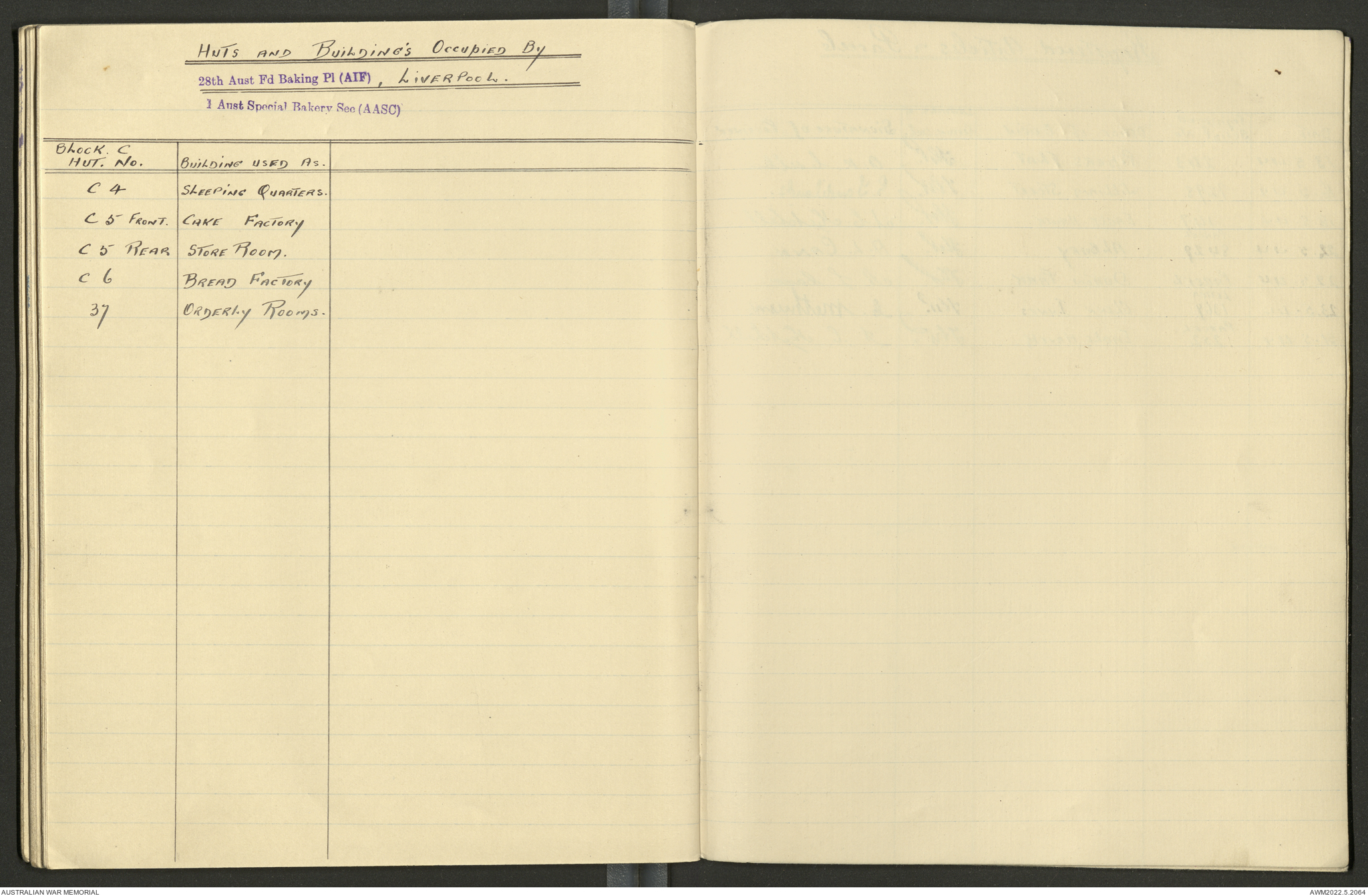 AWM52 10/27/19/1 - [Unit War Diaries, 1939-45 War] 1 Special Bakery ...