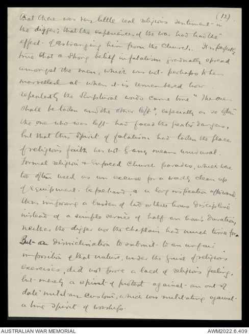 Wallet 1 of 1 - Papers of Sidney Alexander Beveridge | Australian War ...