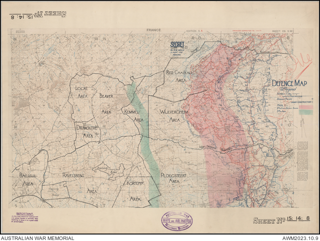 Defence map - Scale 1:20 000 | Australian War Memorial