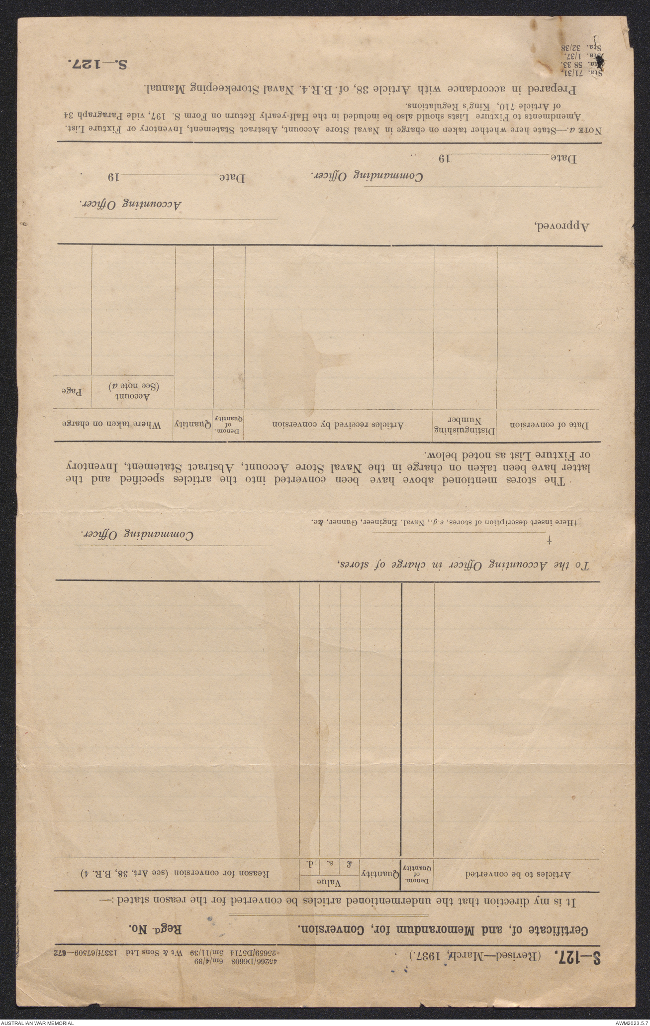 AWM52 14/60/68/2 - [Unit War Diaries, 1939-45 War] 2/85 Aust Light Aid ...