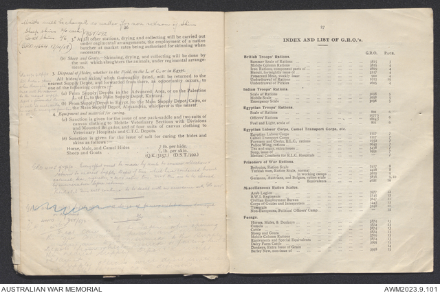 Ration pamphlet : scales of rations, forage, fuel and light as ...