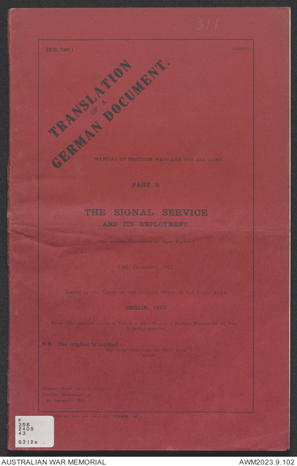 The Signal Service and its employment : also contains Instructions for ...