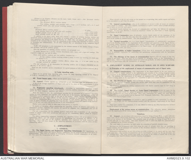 The Signal Service and its employment : also contains Instructions for ...