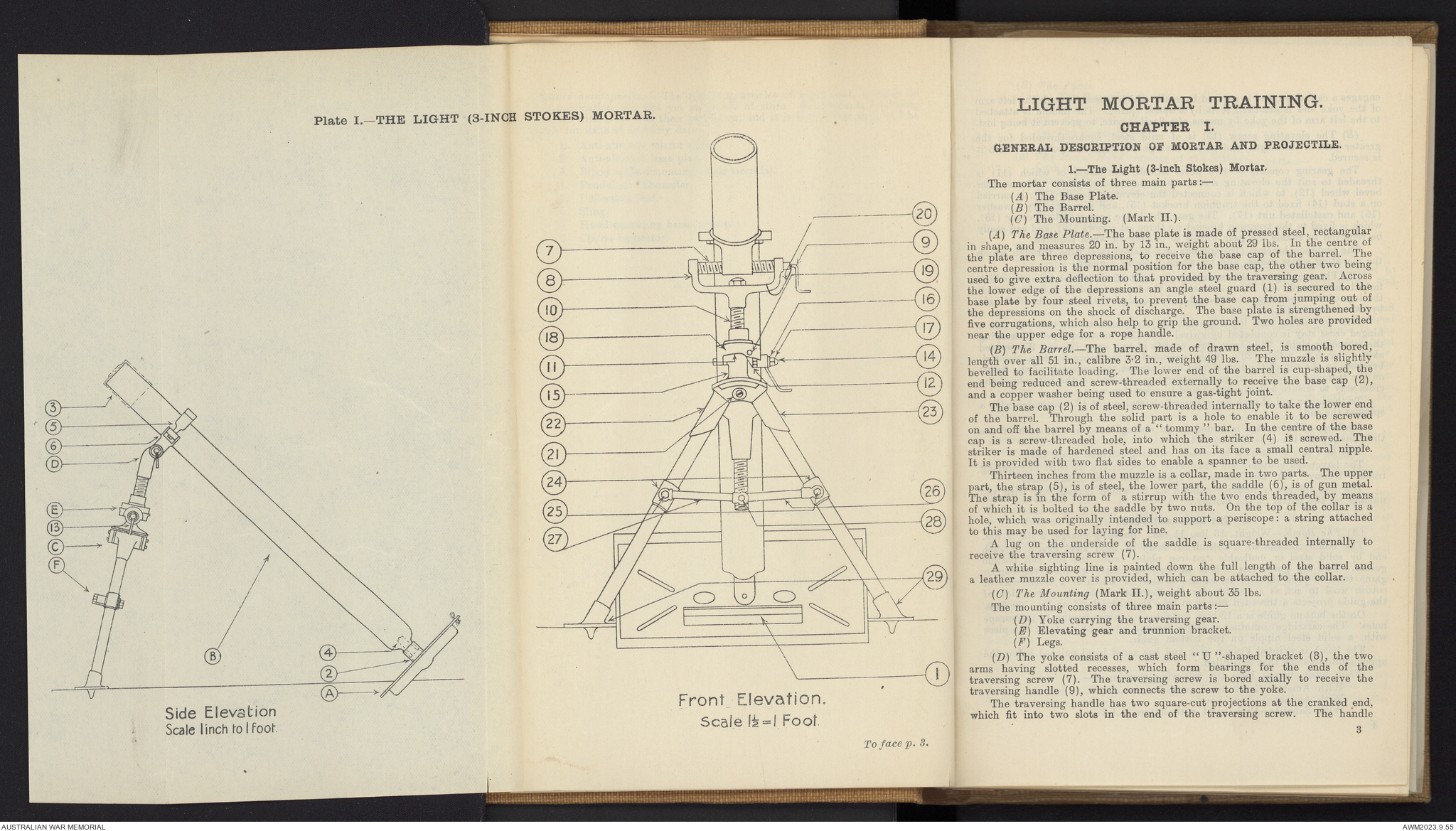 Trench mortar drill & training / General Staff | Australian War Memorial
