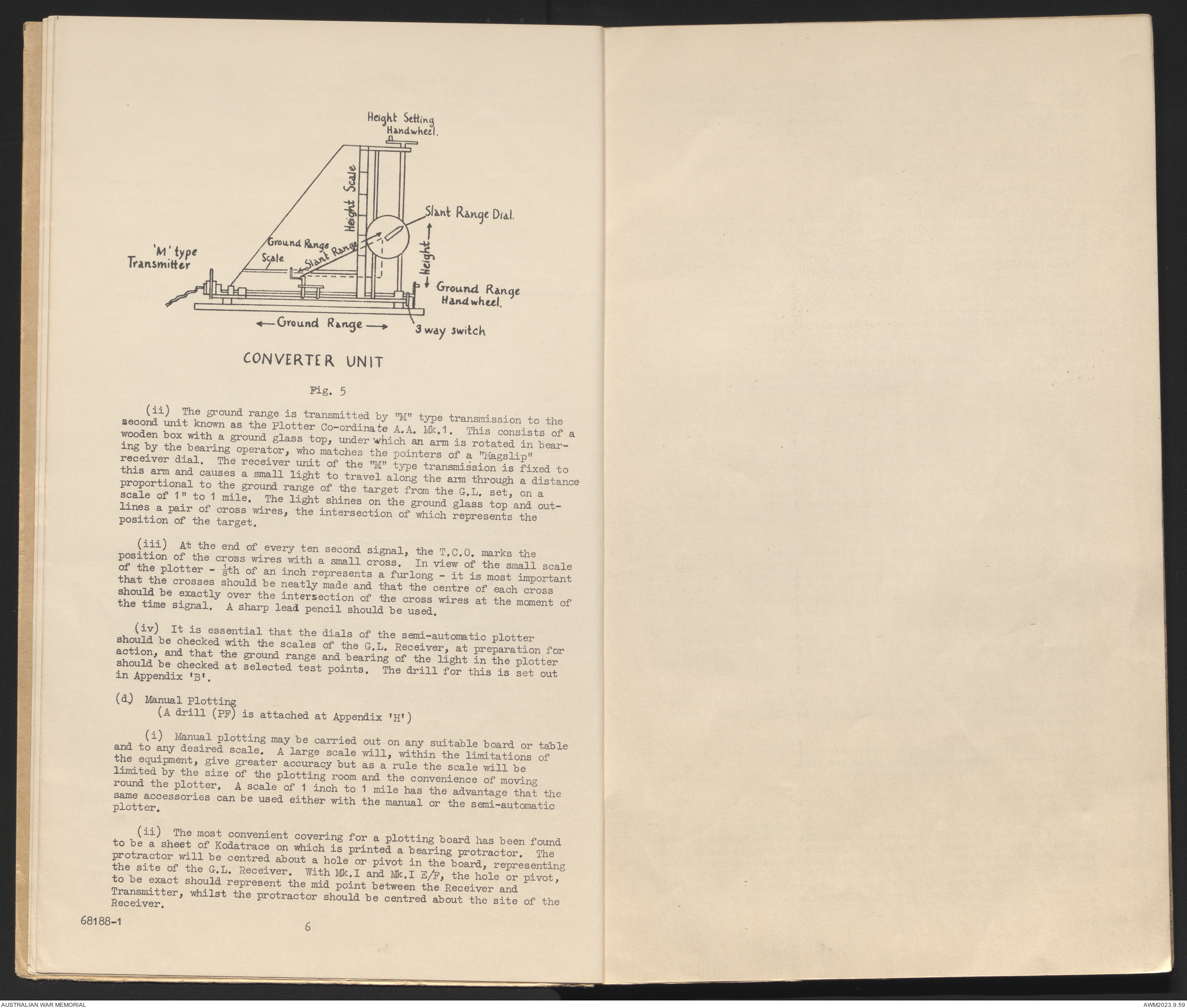 Notes on the engagement of unseen targets by heavy A.A. guns and ...