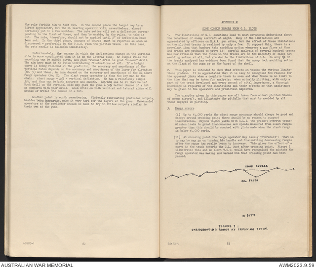 Notes on the engagement of unseen targets by heavy A.A. guns and ...