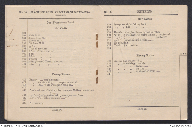 "BAB" trench code no. 4 | Australian War Memorial