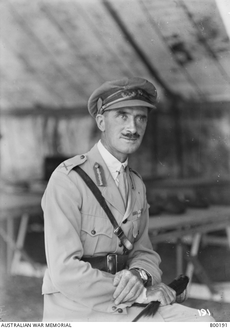 Portrait of General Clement Leslie Smith VC, Imperial Camel Corps, who ...