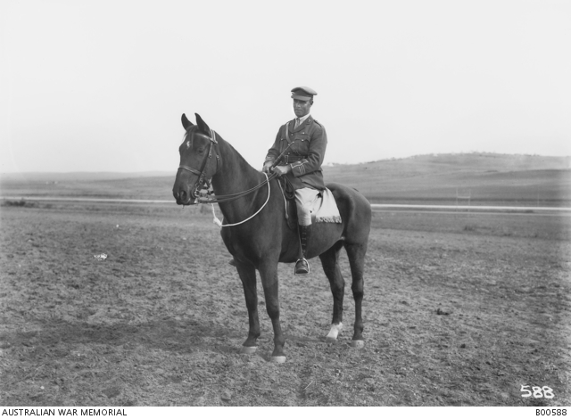 Portrait of Major Clowes of the Royal Horse Artillery, on his mount ...