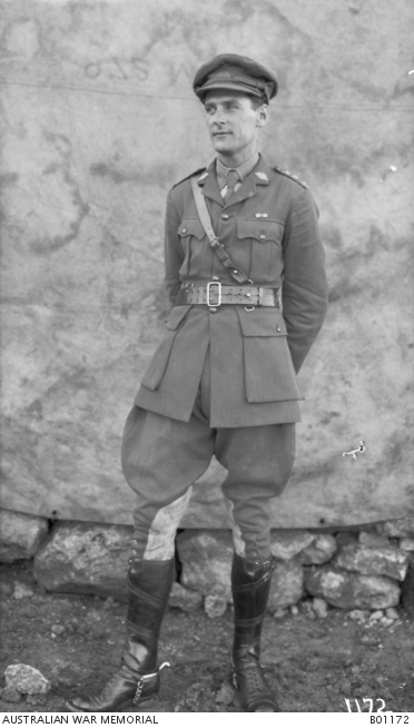 Portrait of Captain A W Manning MC, 11th Australian Light Horse ...