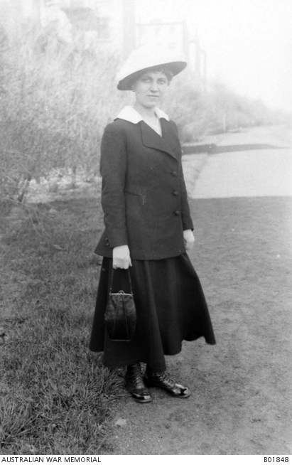 Portrait of an unknown German girl. | Australian War Memorial
