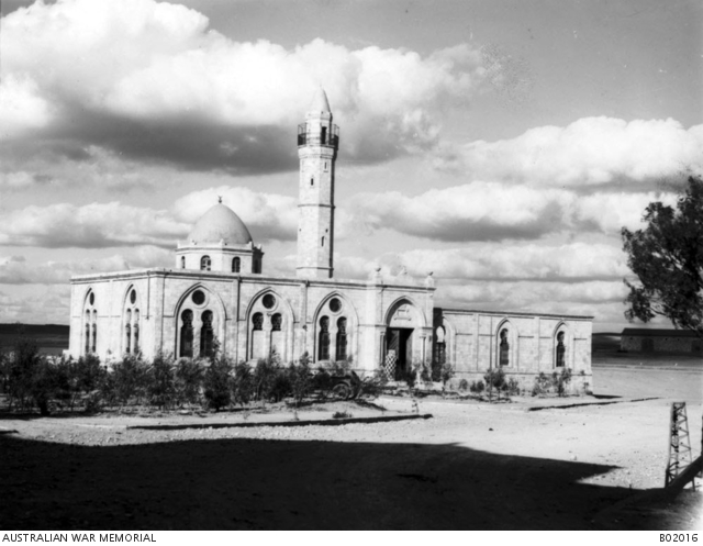 The Mosque at Beersheba. | Australian War Memorial