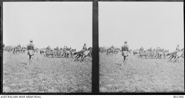 Belah, Palestine. The Australian Mounted Division sports gathering ...