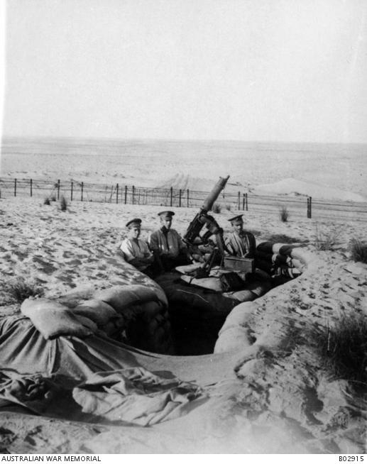 A redoubt on the desert, which at the time was garrisoned by English ...