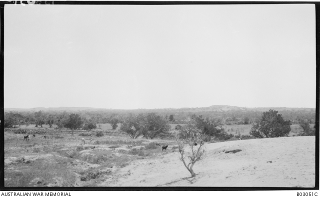 View looking towards Ali Muntar. This is the right hand image in a ...