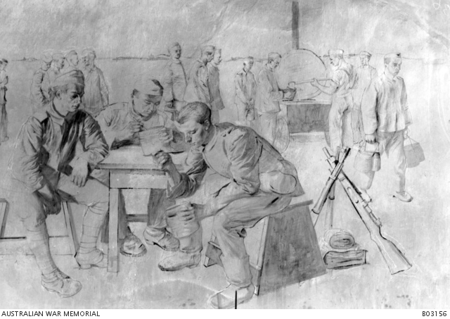 Nazi Soldiers Drawing