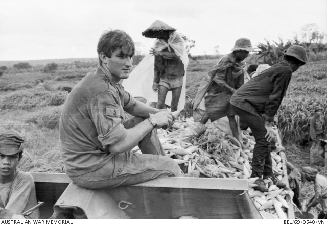 Private Keith Murphy of Stanhope, Vic, from the 1st Australian Civil ...